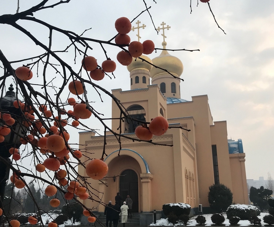 Episcopal Divine Liturgy is celebrated in the Trinity Church in Pyongyang